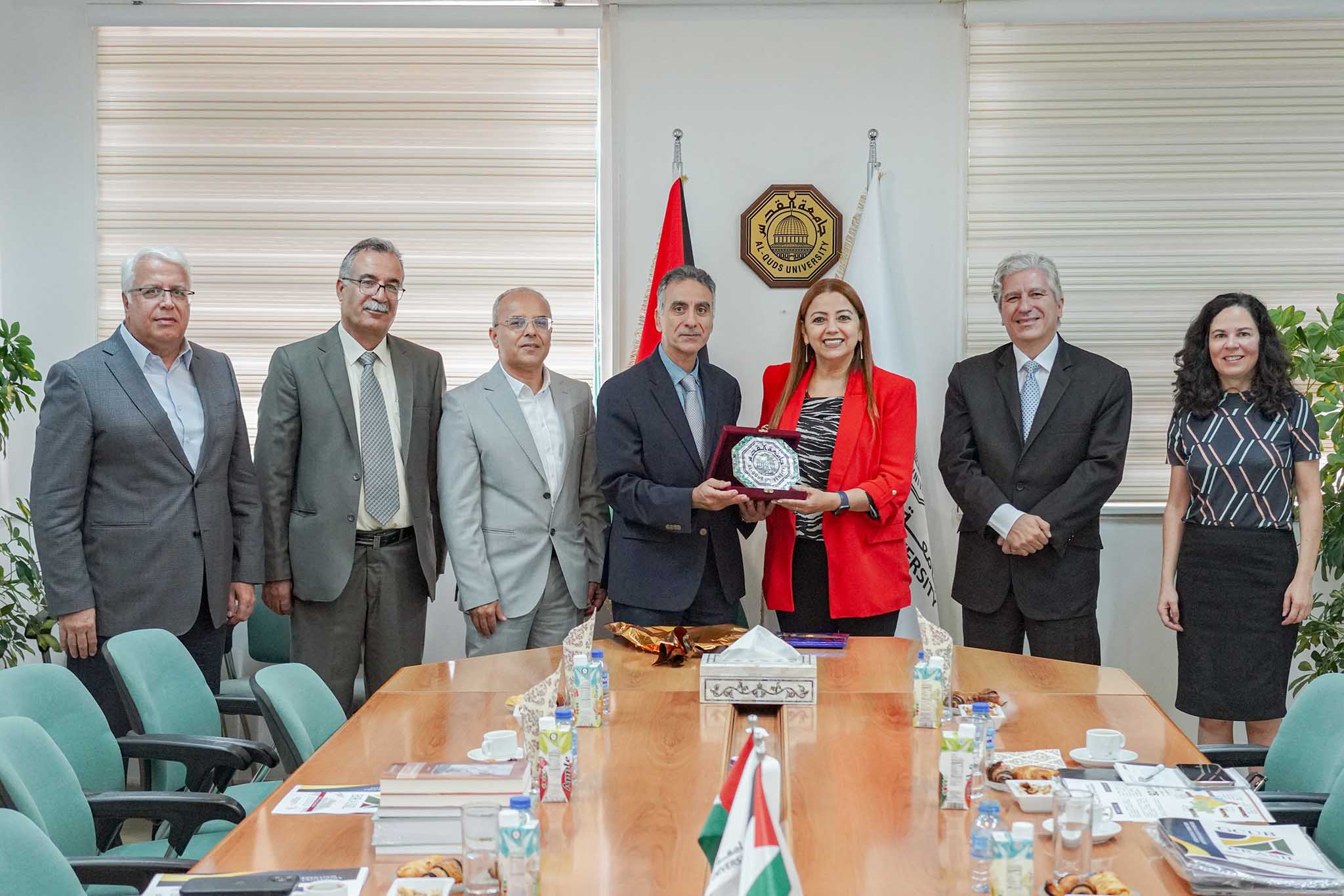 Al-Quds University and the International Group of Brazilian ...